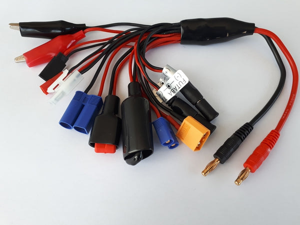 V2 Squid Multi Charge Lead - 11 Plugs - REDS RC